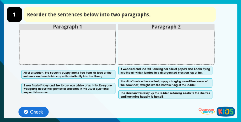 Paragraphs | Classroom Secrets Kids