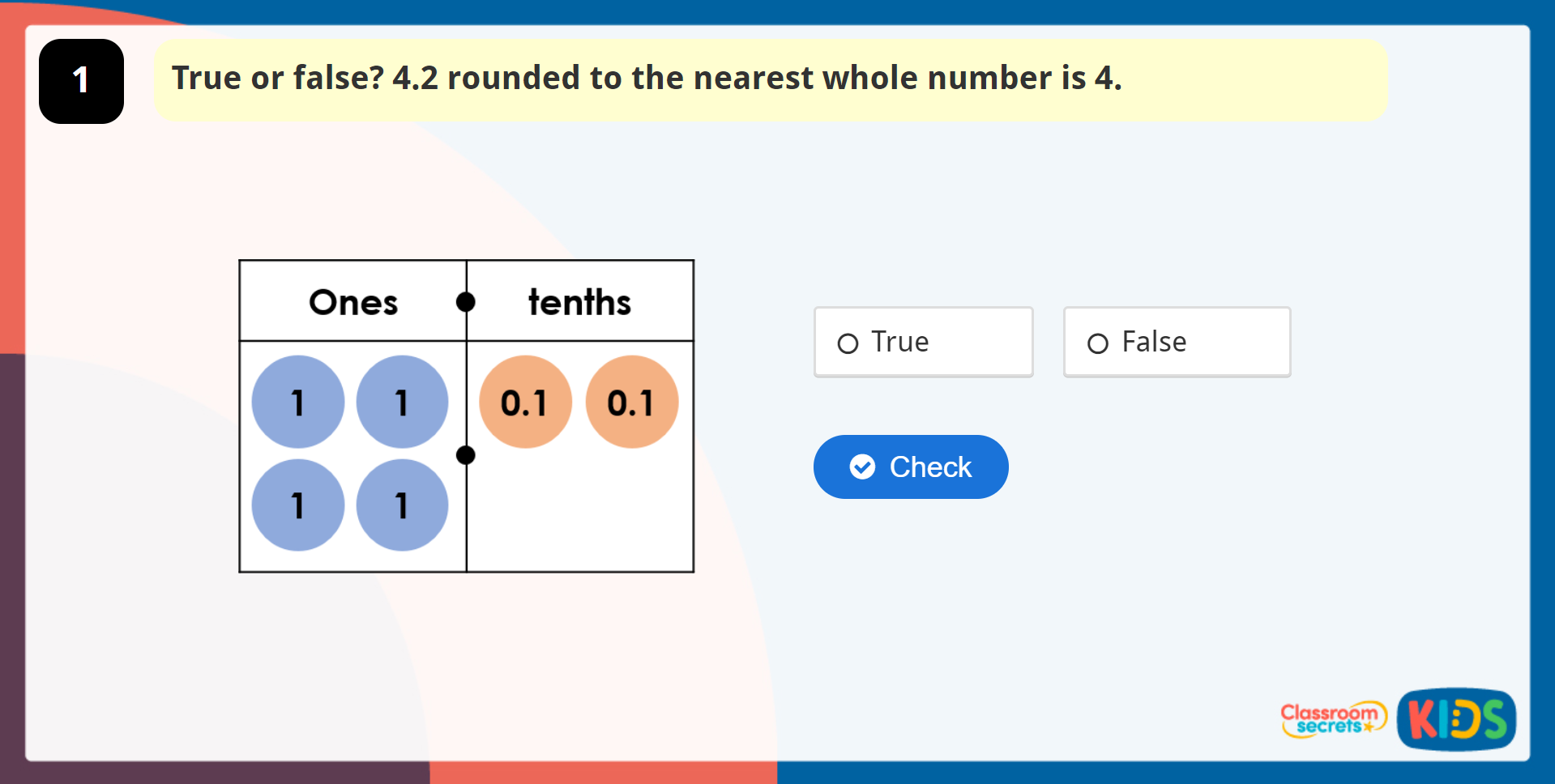 Year 4 Round Decimals Game | Classroom Secrets Kids