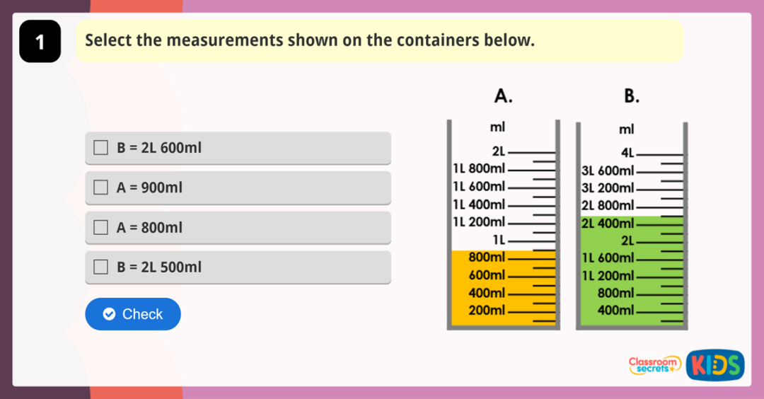 Mass and Capacity Archives | Page 4 of 4 | Classroom Secrets Kids