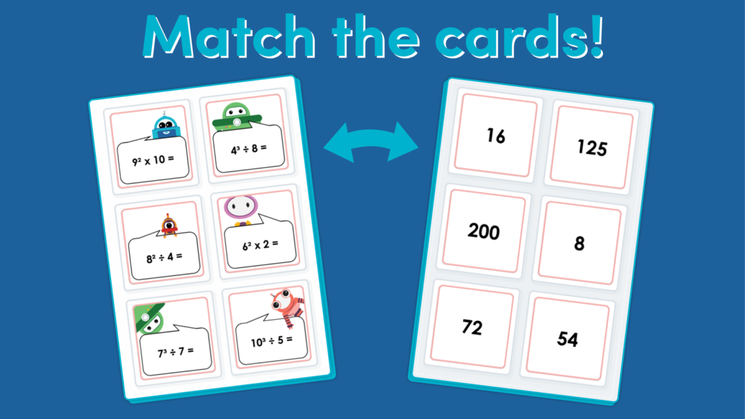 Year 5 Division and Multiplication Problems 1 Matching Game | Classroom ...