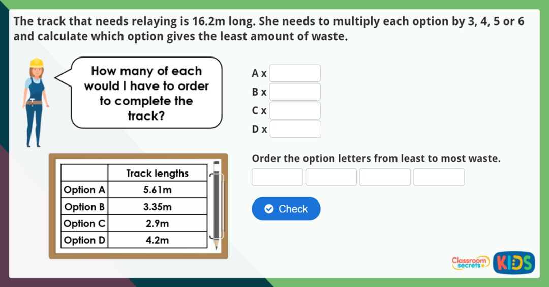 Year 6 Four Quadrants Maths Challenge Classroom Secrets Kids