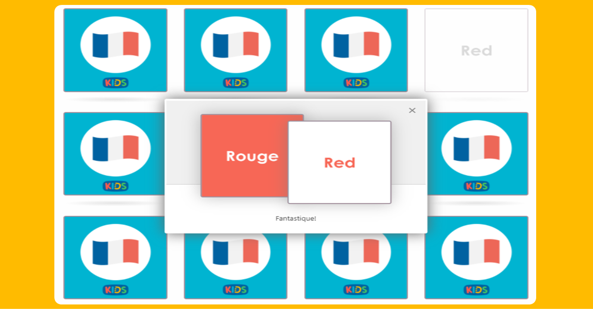 French Colours Matching Game | Classroom Secrets Kids