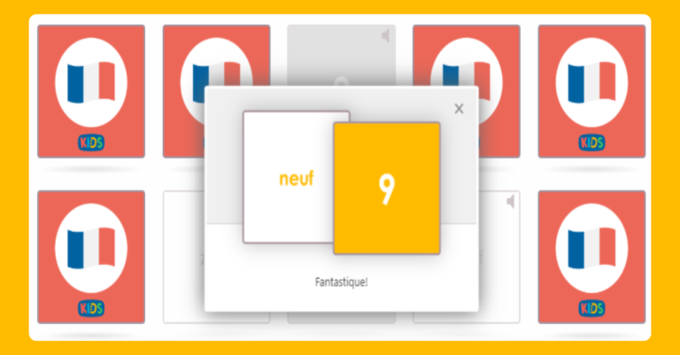 Matching French Numbers to 10 Game | Classroom Secrets Kids