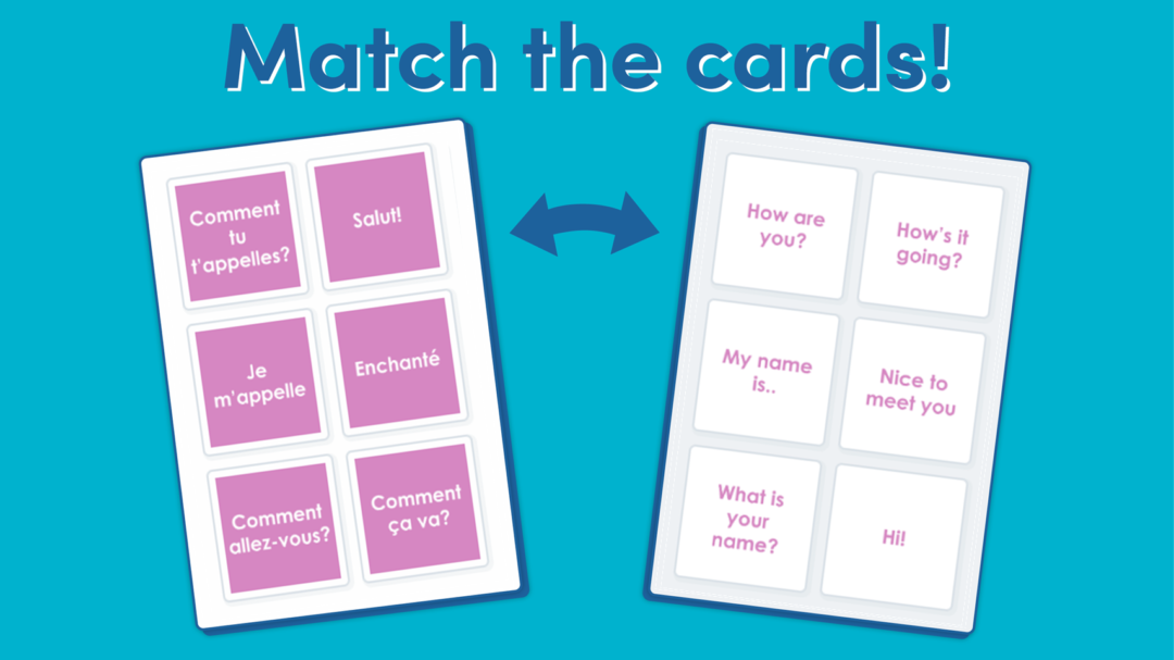 Matching French Greetings KS2 | Classroom Secrets Kids