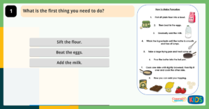 Year 2 Sequencing Events Reading Comprehension How to Make Pancakes ...