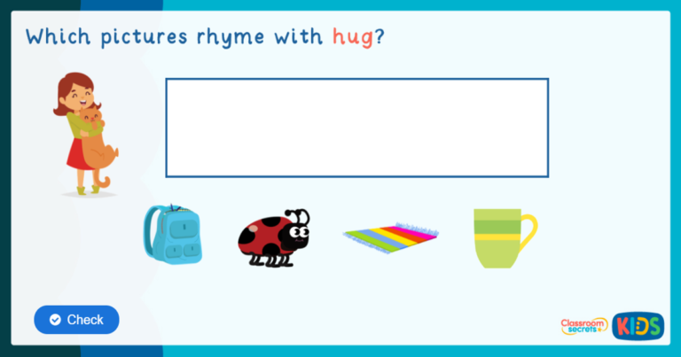 Phonics Phase 2 Rhyming Game | Classroom Secrets Kids