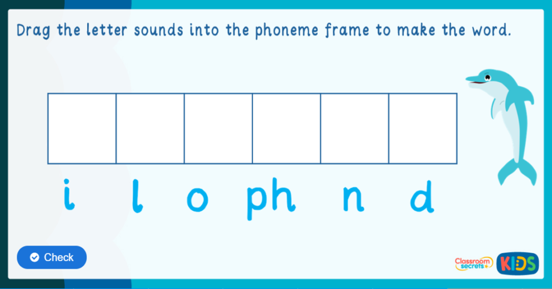 Phonics Phase 5 Segmenting Game 2 | Classroom Secrets Kids