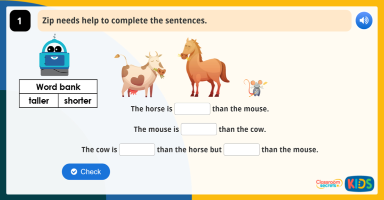 Length and Height | Classroom Secrets Kids