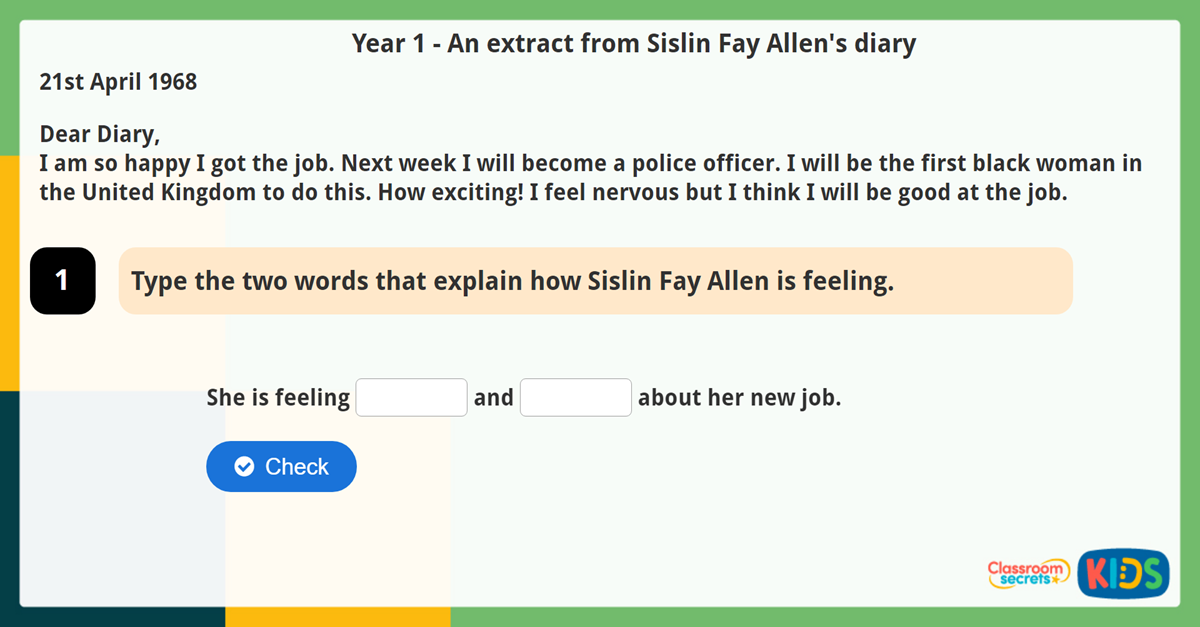 Year 1 Making Inferences Reading Comprehension | Classroom Secrets Kids