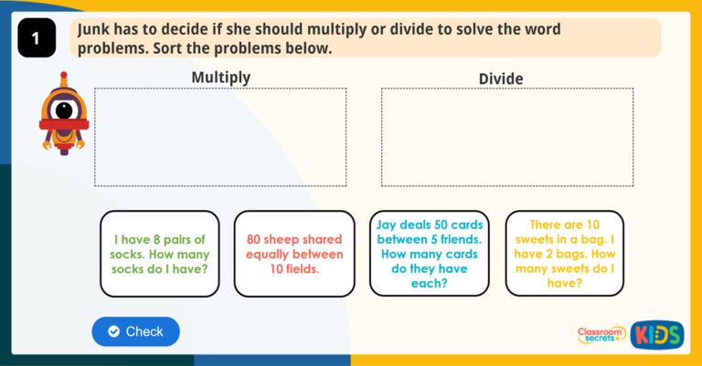 Year 2 Mental Multiplication and Division Game | Classroom Secrets Kids