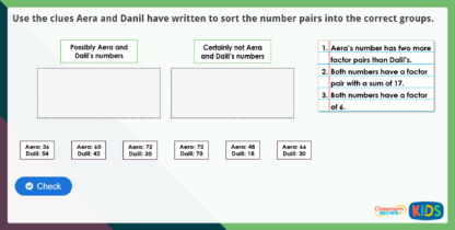 Year 4 Factor Pairs Maths Challenge | Classroom Secrets Kids