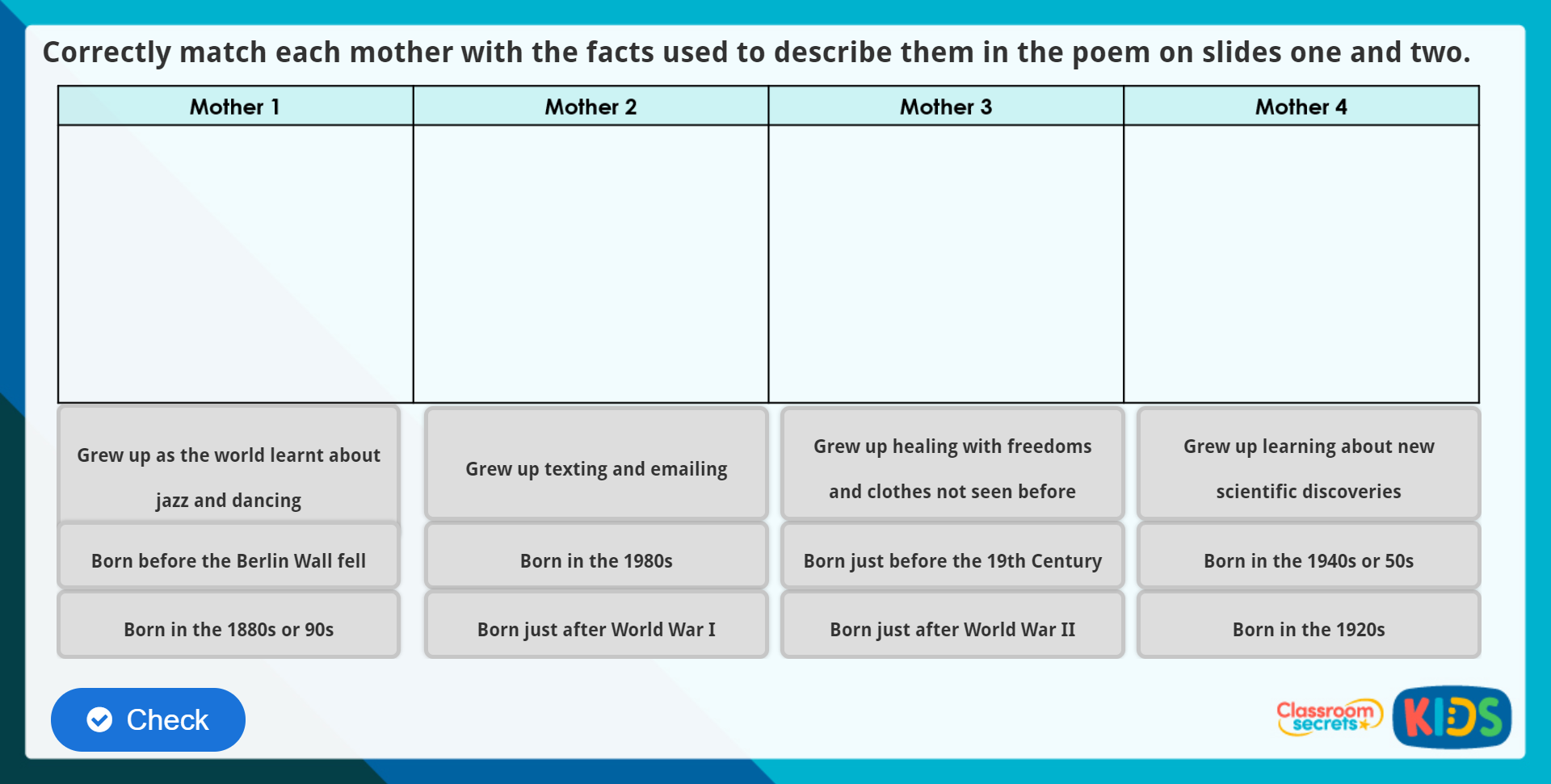 Year 4 Making Inferences Game 2 | Classroom Secrets Kids