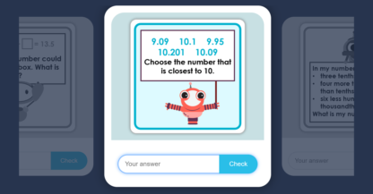 Year 5 Decimal Problems Flash Cards Game | Classroom Secrets Kids