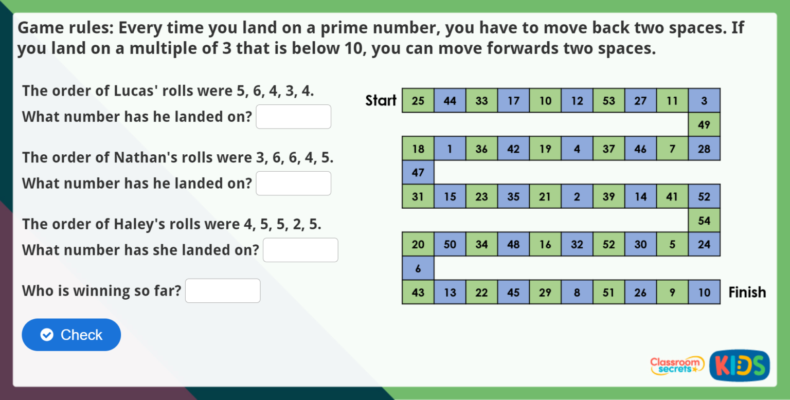 Year 5 Prime Numbers Maths Challenge | Classroom Secrets Kids