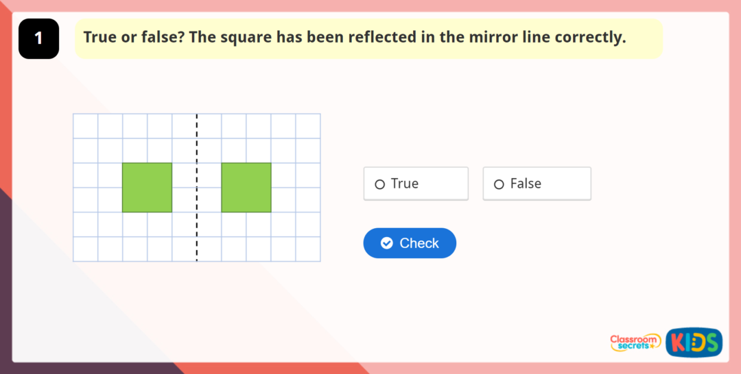 Year 5 Reflections Game | Classroom Secrets Kids
