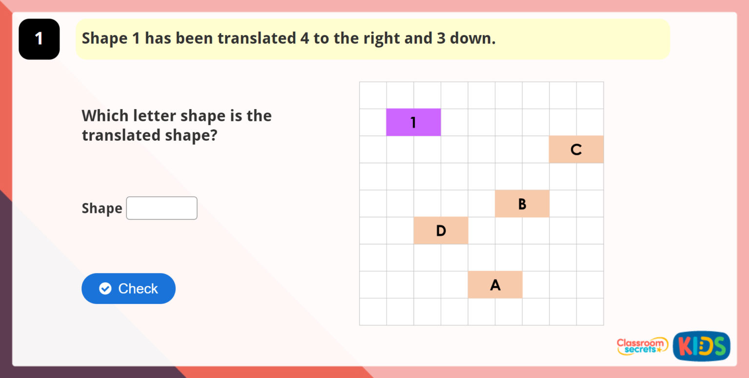 Year 5 Translations Game | Classroom Secrets Kids
