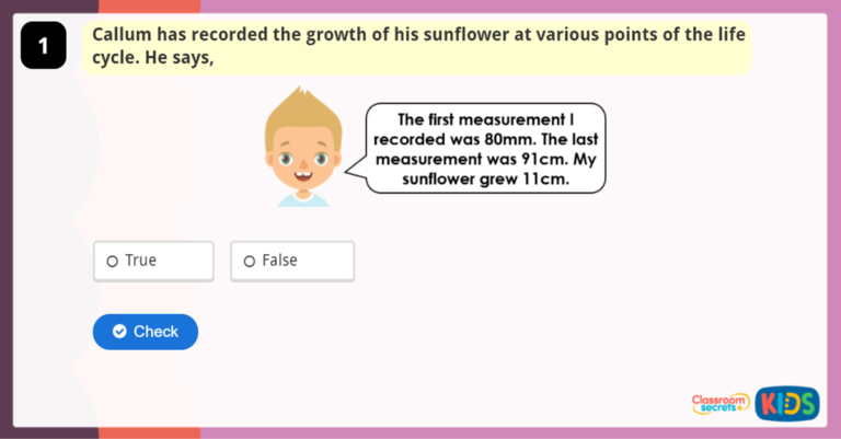 Year 3 Add and Subtract Lengths Game | Classroom Secrets Kids