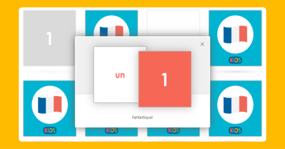 Matching French Numbers to 20 Game | Classroom Secrets Kids