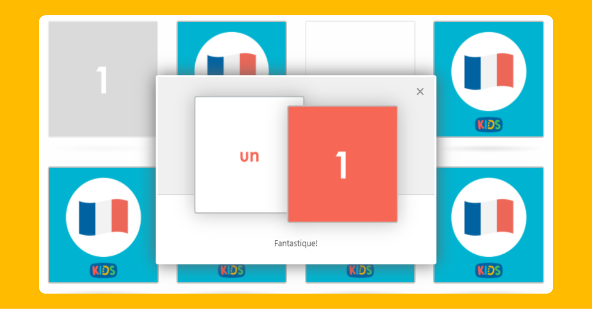 Matching French Numbers to 20 Game | Classroom Secrets Kids