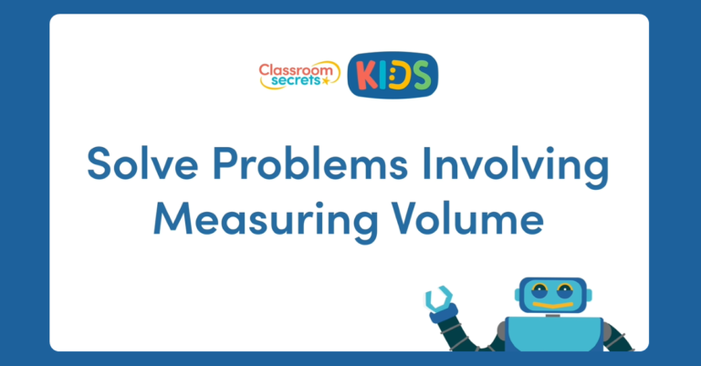 Solve Problems Involving Measuring Volume Video Tutorial | Classroom ...