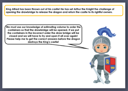 Year 5 Estimating Volume Adventure Game | Classroom Secrets Kids