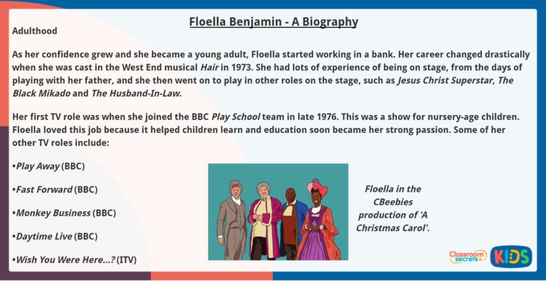 Year 5 Making Inferences from Biographies Reading Comprehension 2 ...