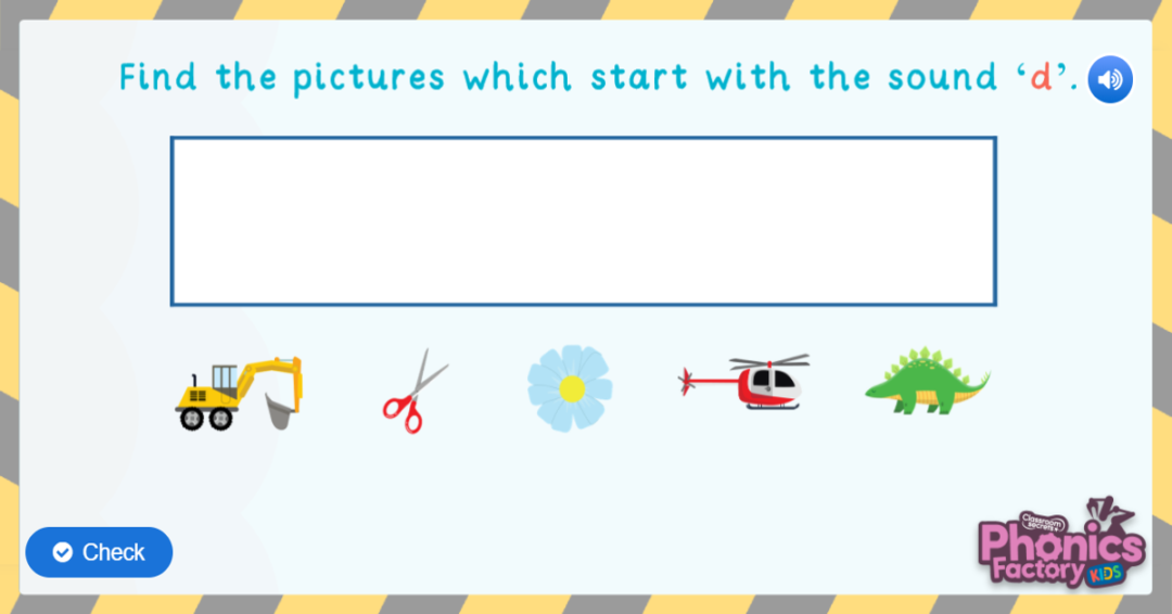 Phonics Phase 2 d Sound Game in the Phonics Factory | Classroom Secrets ...