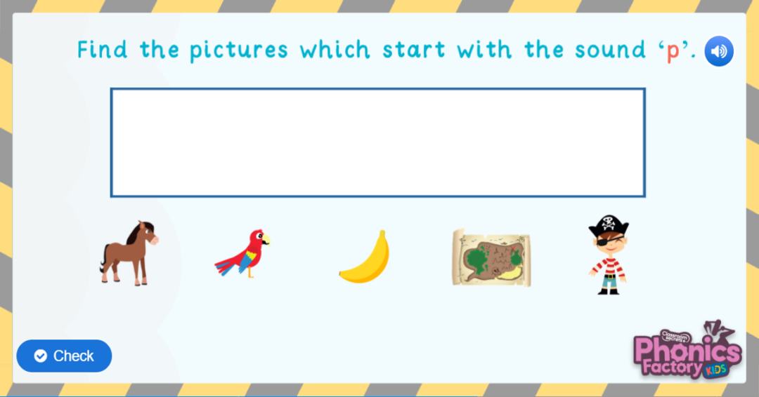 Phonics Phase 2 p Sound Game in the Phonics Factory | Classroom Secrets ...