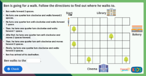 Year 2 Position and Direction Maths Challenge | Classroom Secrets Kids