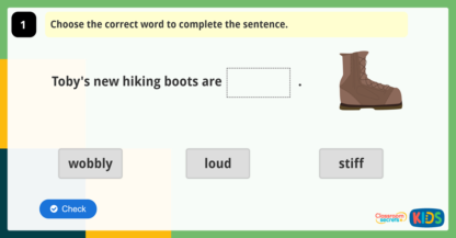 Year 2 Vocabulary Challenge 11 | Classroom Secrets Kids