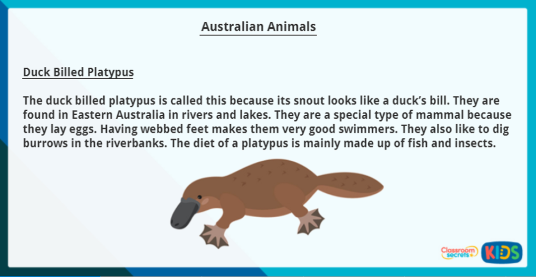 Reading | Classroom Secrets Kids