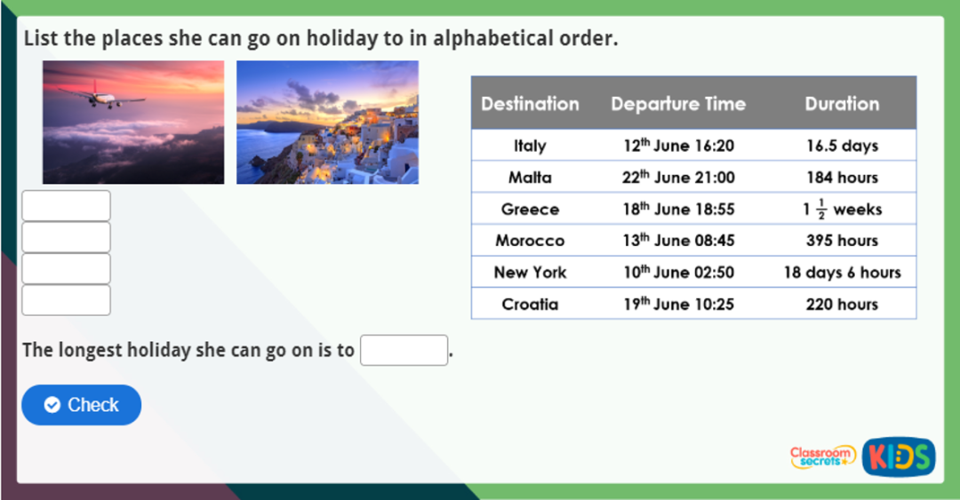 Year 5 Convert Units of Time Maths Challenge | Classroom Secrets Kids