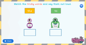 Phonics Phase 2 Set 4 Tricky Words Game in the Phonics Factory ...