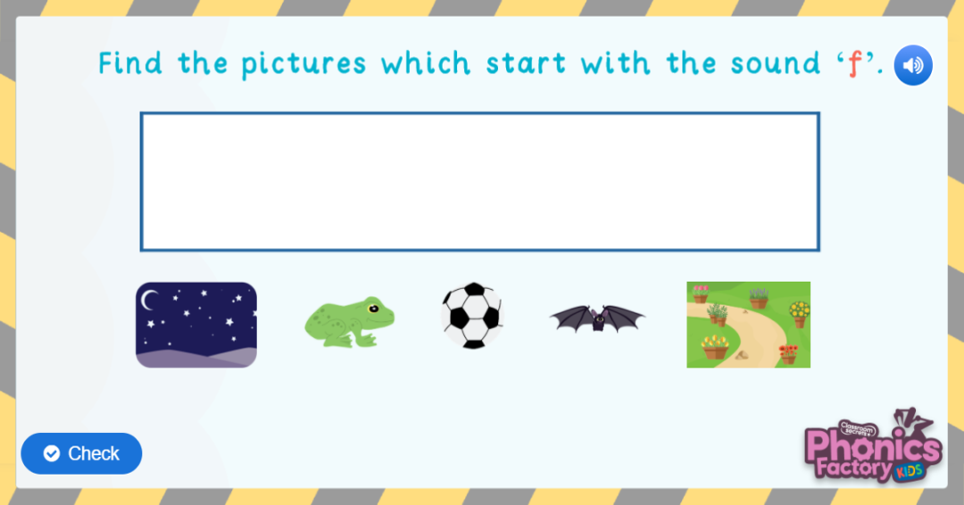 Phonics Phase 2 f Sound Game in the Phonics Factory | Classroom Secrets ...