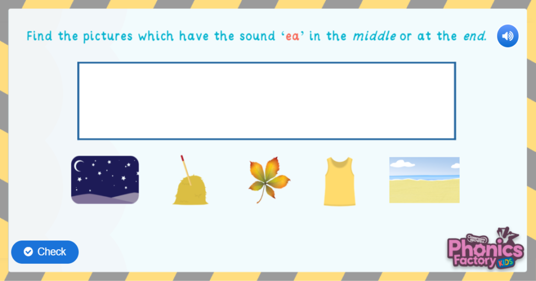 Phonics Phase 5 ea Sound Game in the Phonics Factory | Classroom ...