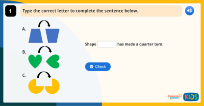 Year 1 Turns and Position Game | Classroom Secrets Kids