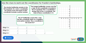 Year 6 Four Quadrants Maths Challenge | Classroom Secrets Kids