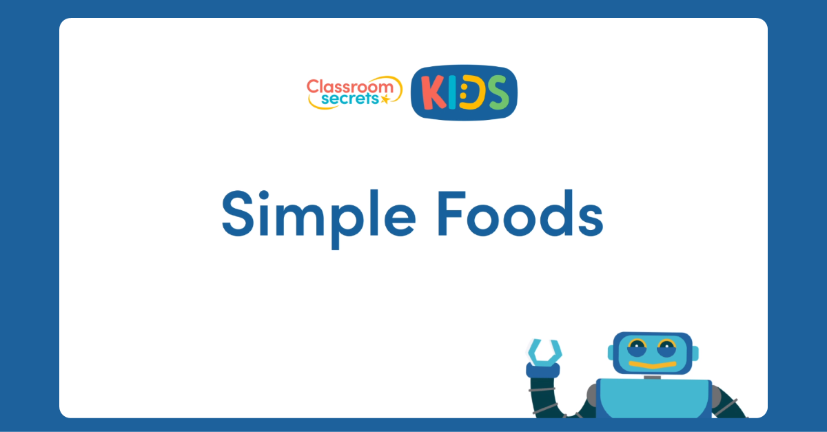 Simple French Foods Video Tutorial | Classroom Secrets Kids
