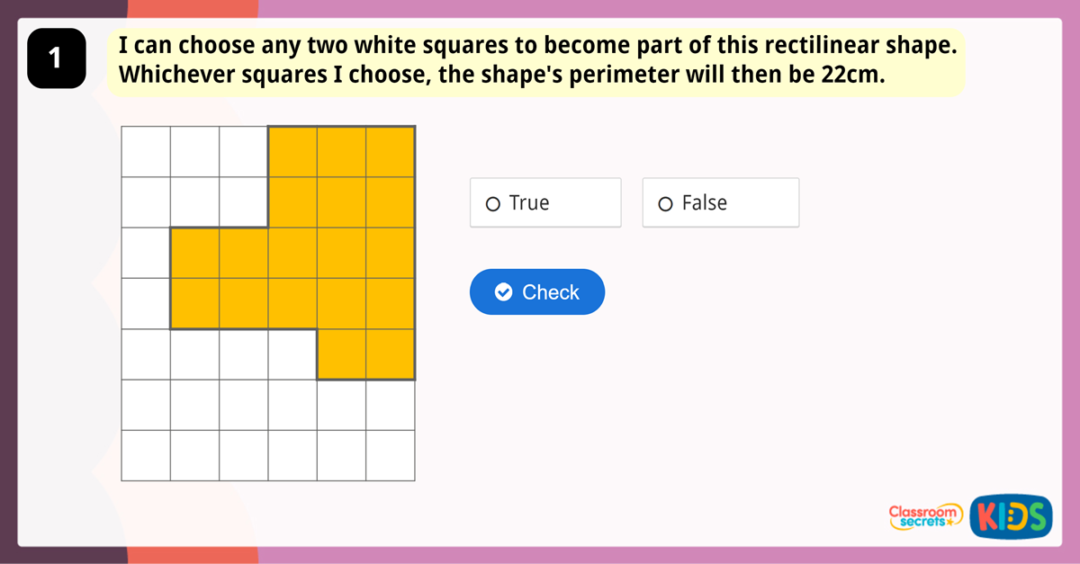 Length, Area and Perimeter | Classroom Secrets Kids