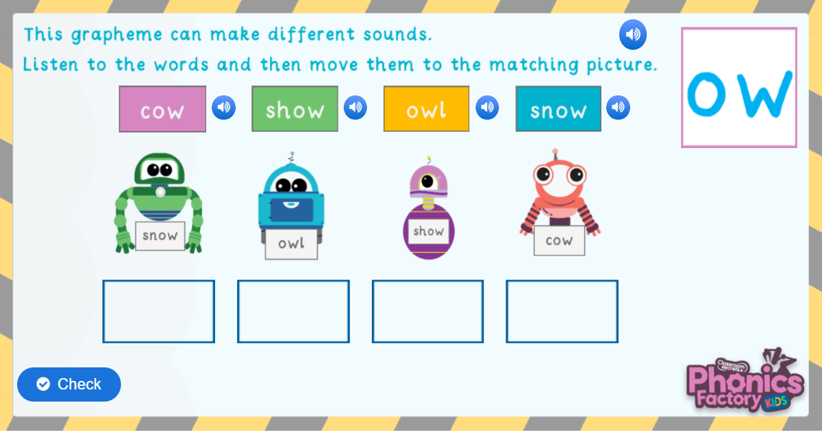 Phonics Phase 5 Alternative Pronunciations Game 2 in the Phonics ...