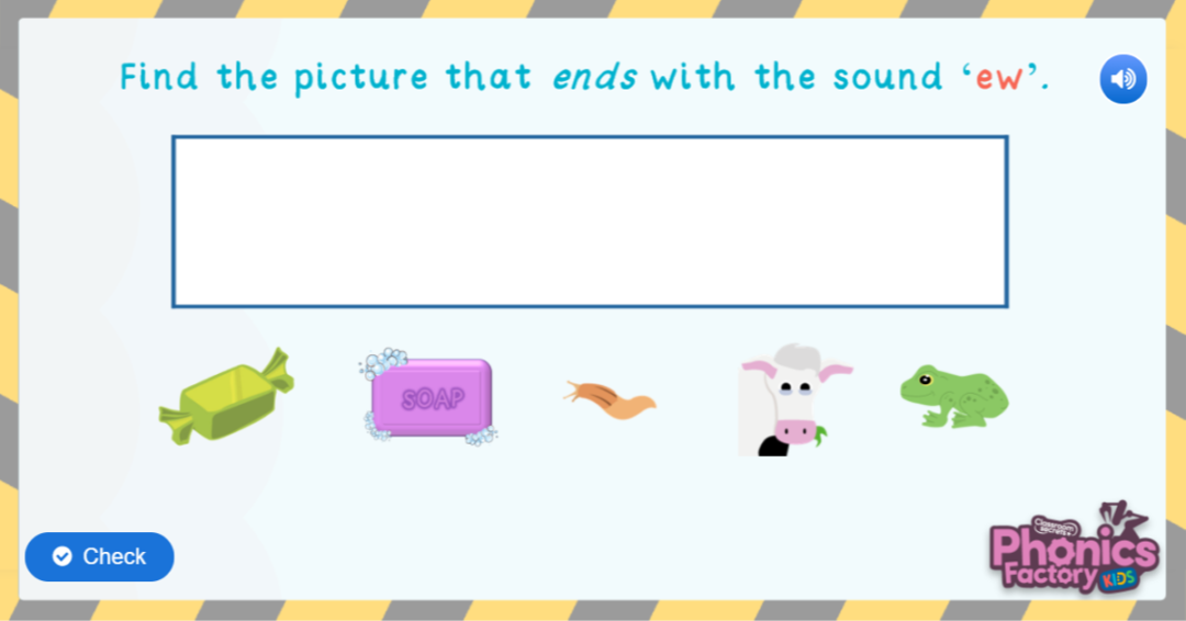 Phonics Phase 5 ew Sound Game in the Phonics Factory | Classroom ...