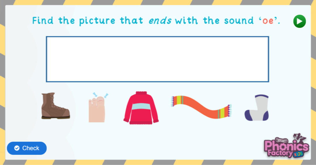 Phonics Phase 5 oe Sound Game in the Phonics Factory | Classroom ...