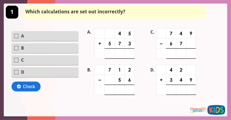 Year 3 2-Digit and 3-Digit Numbers Game | Classroom Secrets Kids