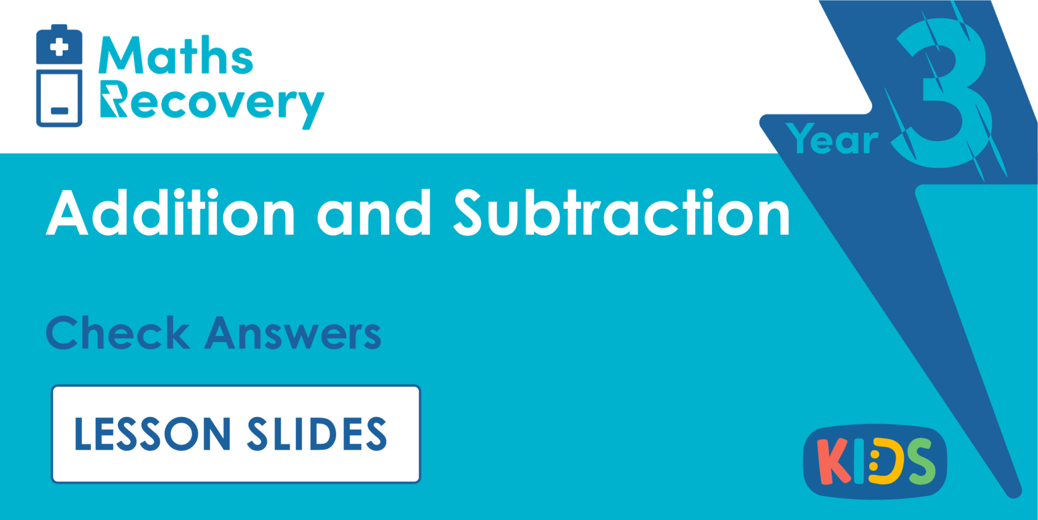 Check Answers Year 3 Lesson Slides | Classroom Secrets Kids