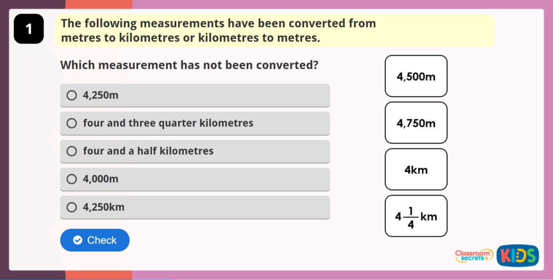 Length, Area and Perimeter | Classroom Secrets Kids