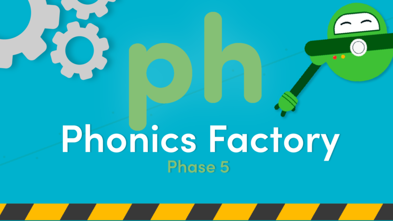 Phonics Phase 5 ph Sound Video in the Phonics Factory | Classroom ...