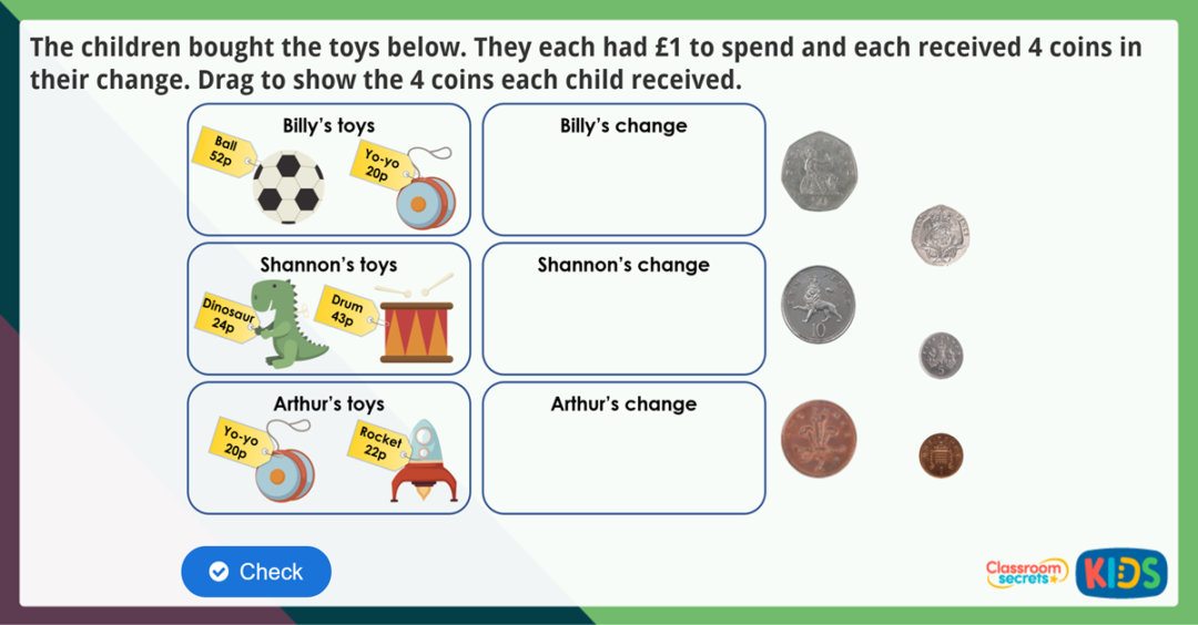 Money | Classroom Secrets Kids