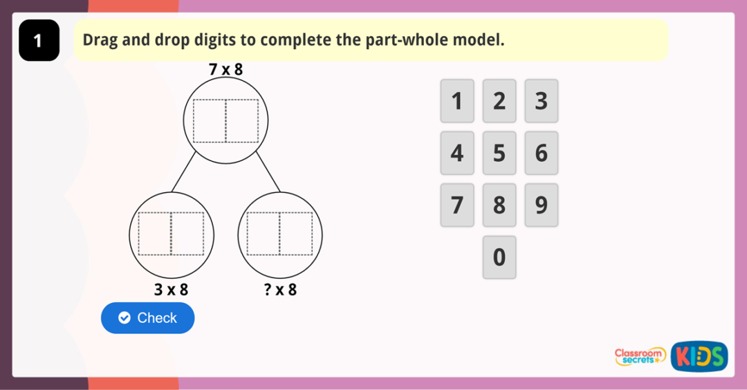 Year 3 The 8 Times Table Game | Classroom Secrets Kids