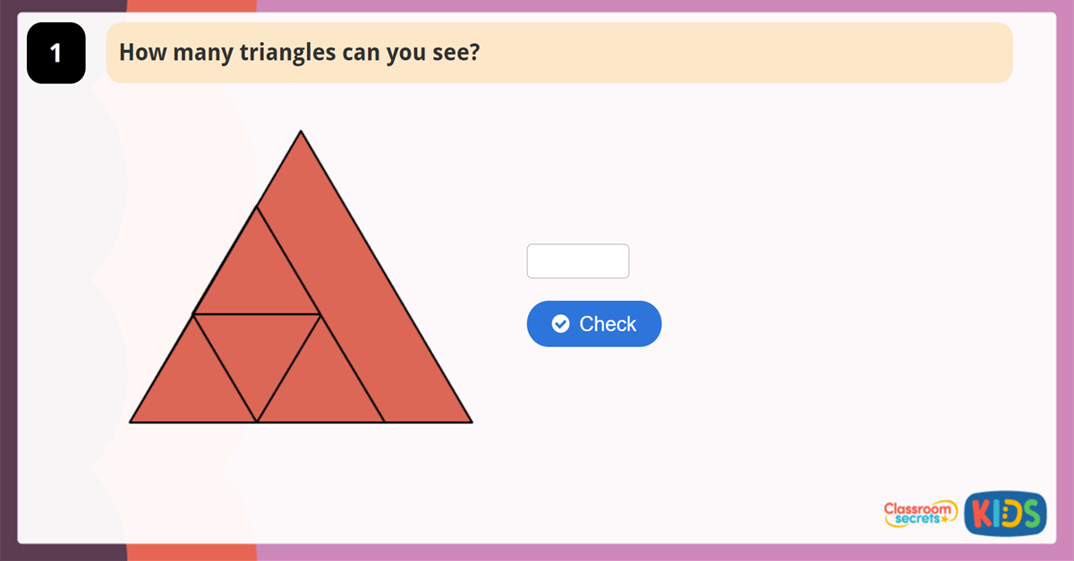 Year 3 Hidden Shapes Activity | Classroom Secrets Kids