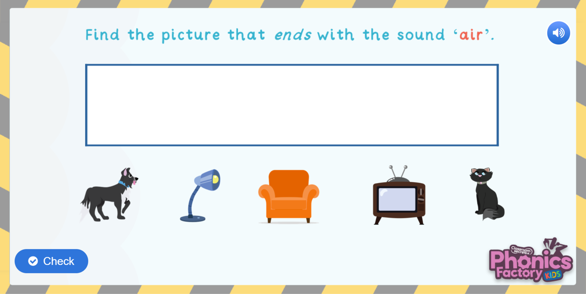 Phonics Phase 3 air Sound Game in the Phonics Factory | Classroom ...